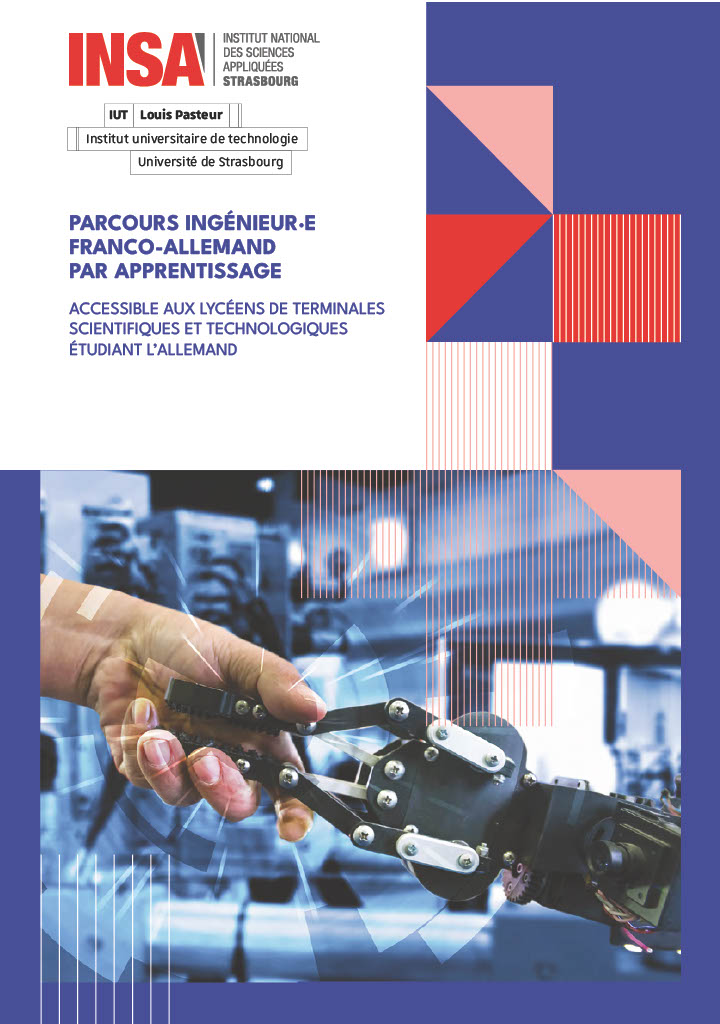 Parcours franco-allemand entre l’IUT Louis Pasteur et l’INSA Strasbourg ...