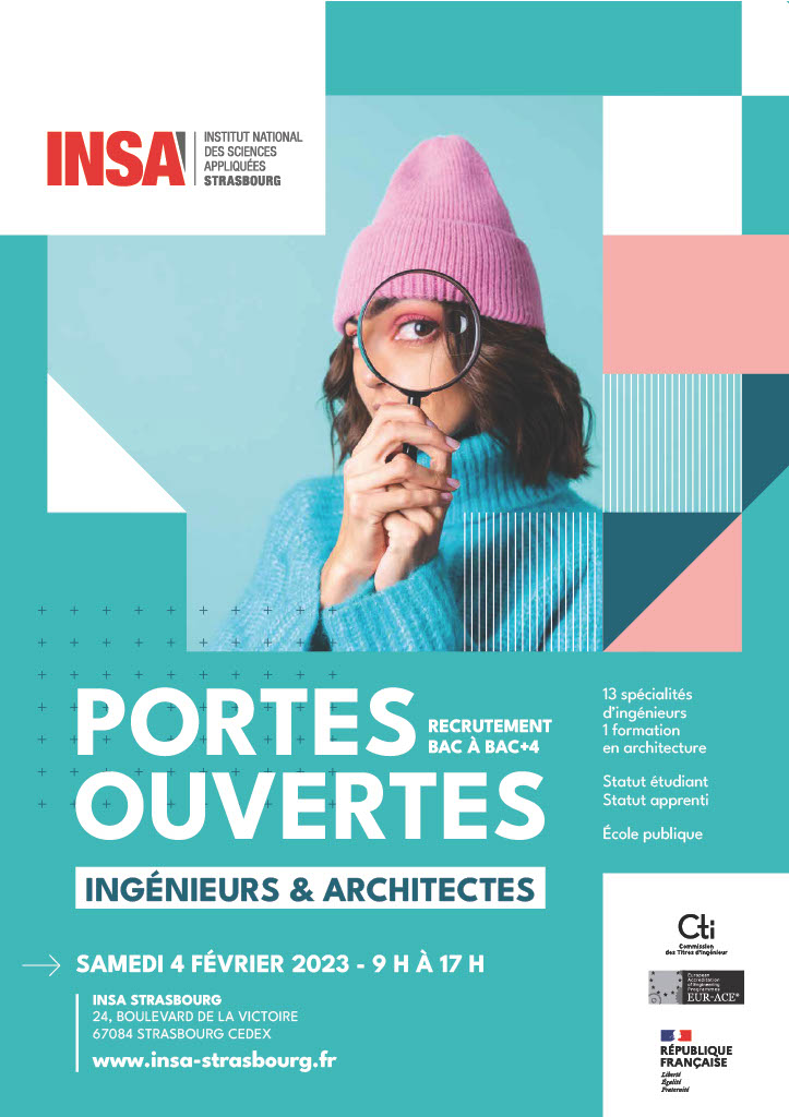 Portes ouvertes et webinaires - INSA StrasbourgINSA Strasbourg